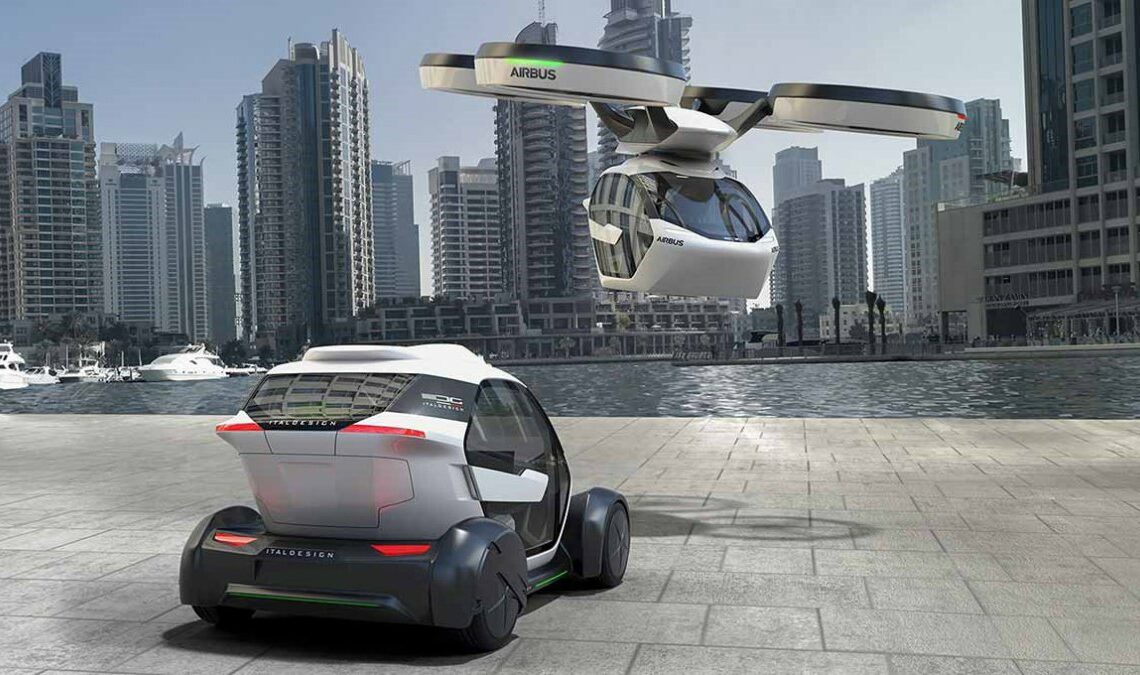 Airbus dévoile sa première voiture volante au salon de l'auto de Genève ...