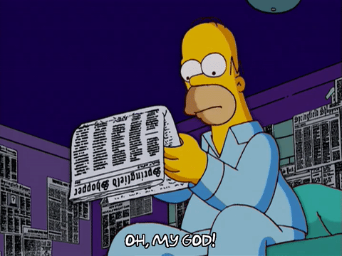 homer simpson reading GIF-source - VL Média
