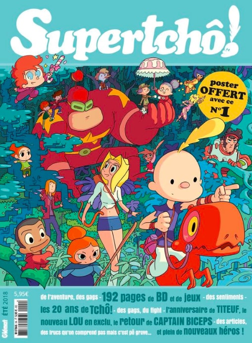 Glénat lance Supertchô, la nouvelle formule du magazine Tchô | VL Média