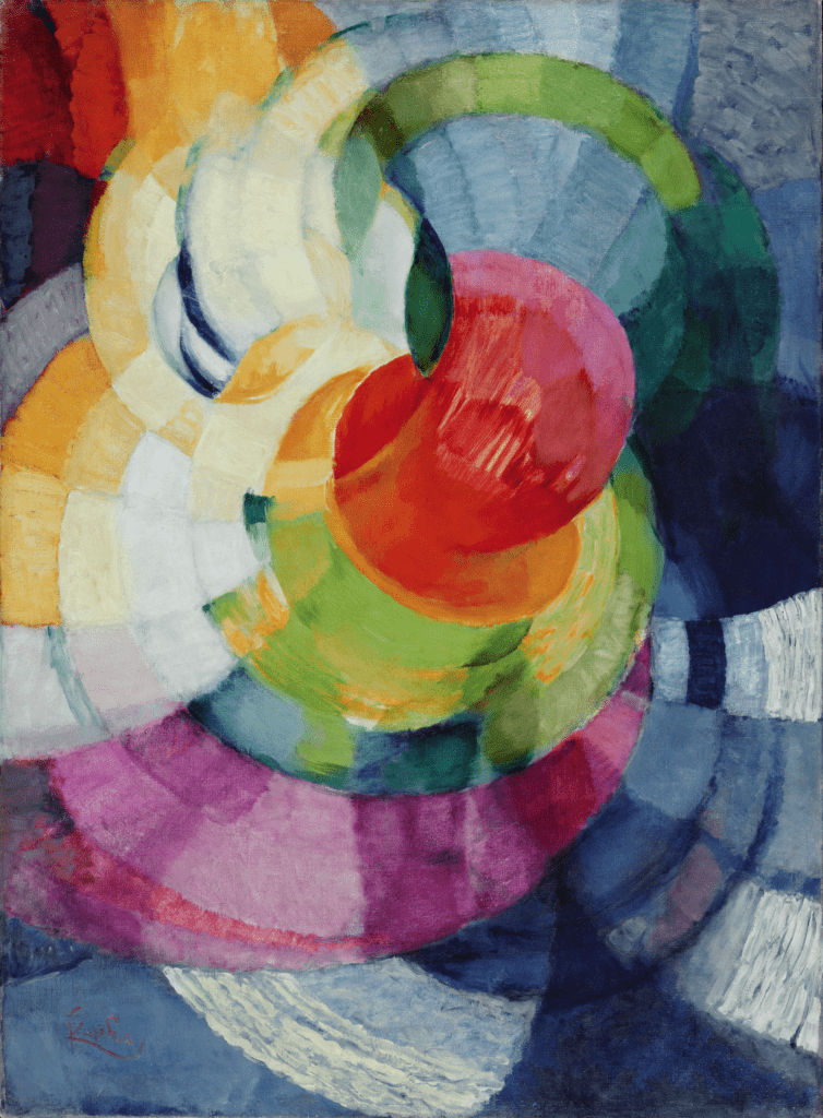 Kupka, Disques de Newton, 1912, Philadelphia Museum of Art © Adagp ...