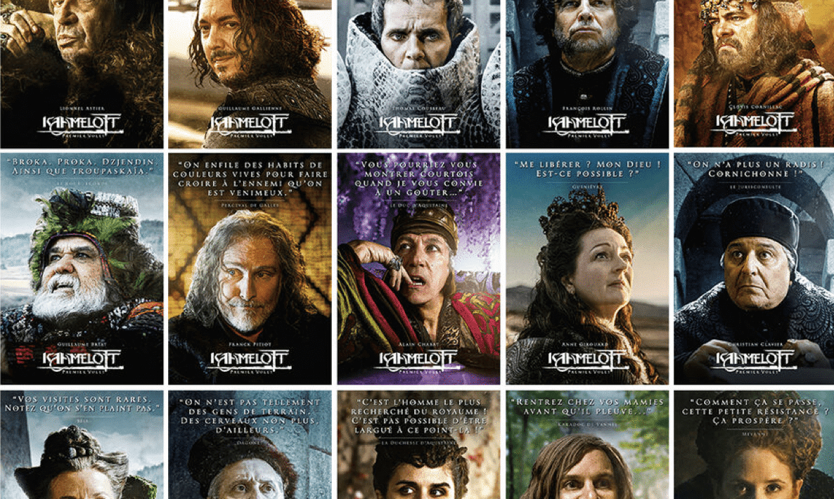 Alexandre Astier dévoile 20 personnages du film Kaamelott | VL Média