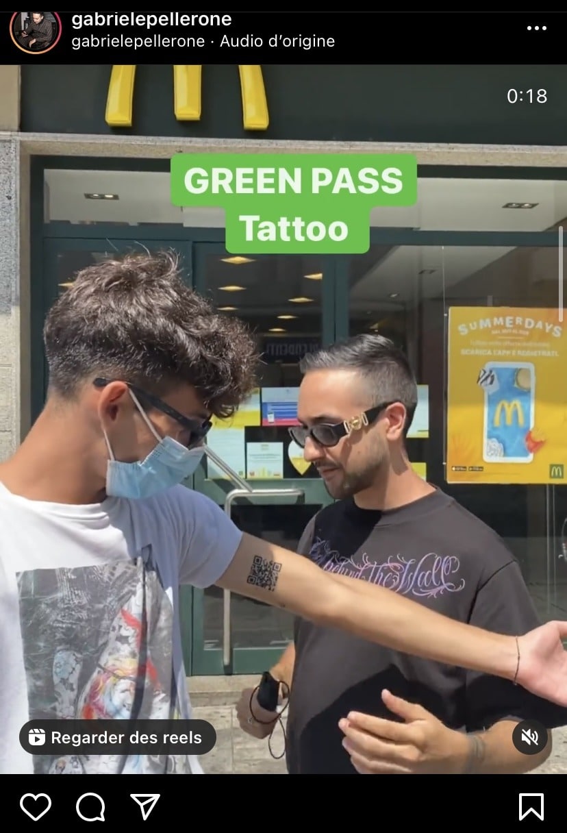 pass tattoo - VL Média