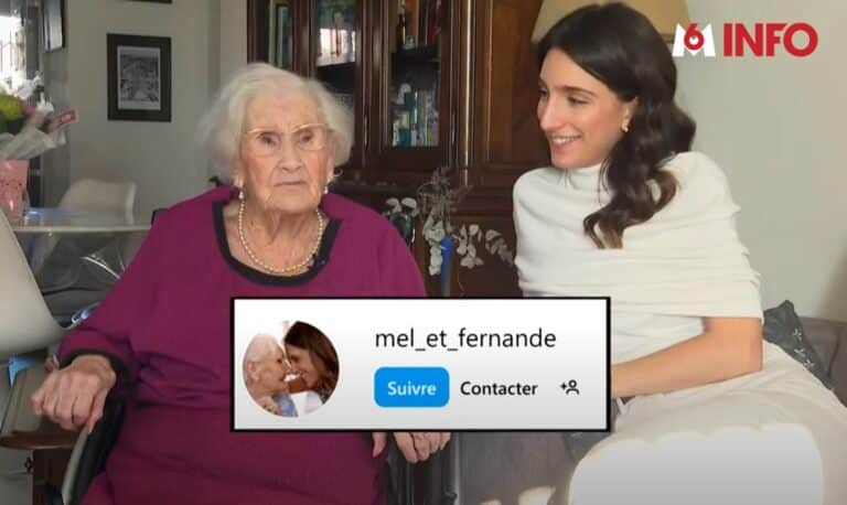 Qui est Fernande, 99 ans, star de TikTok avec sa petite fille Mel ? | VL Média