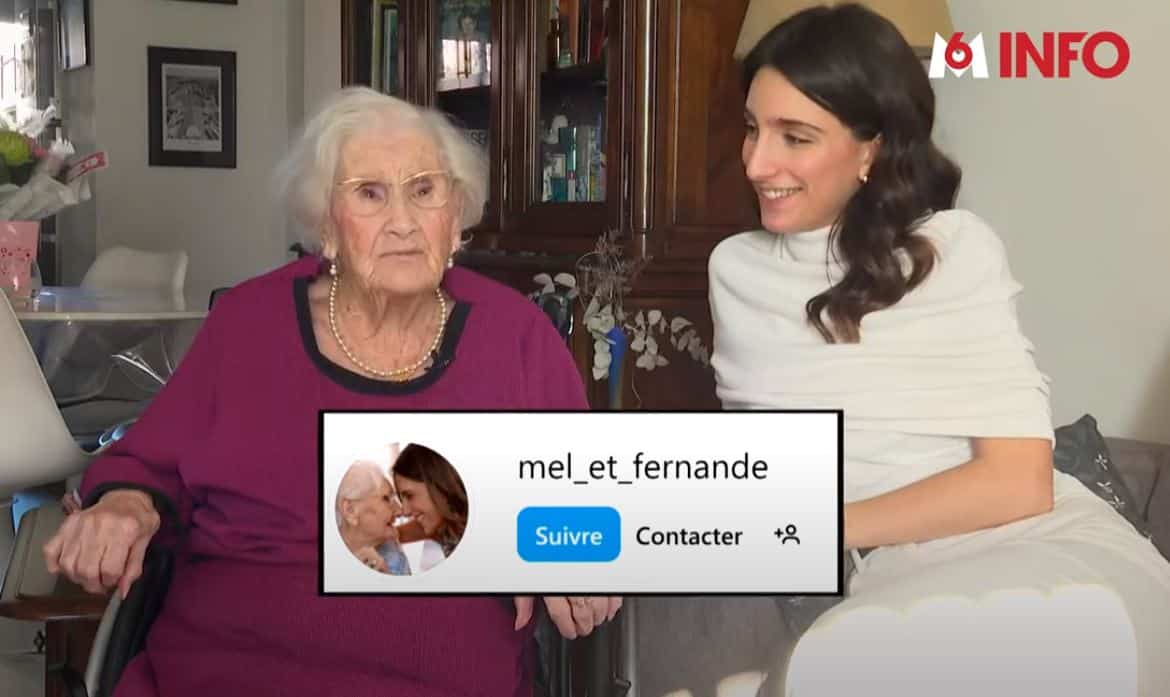 Qui est Fernande, 99 ans, star de TikTok avec sa petite fille Mel ...