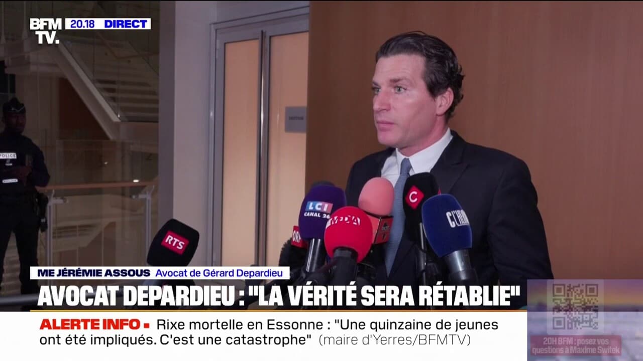 Qui est Jérémie Assous, l'avocat de Depardieu qui fait parler