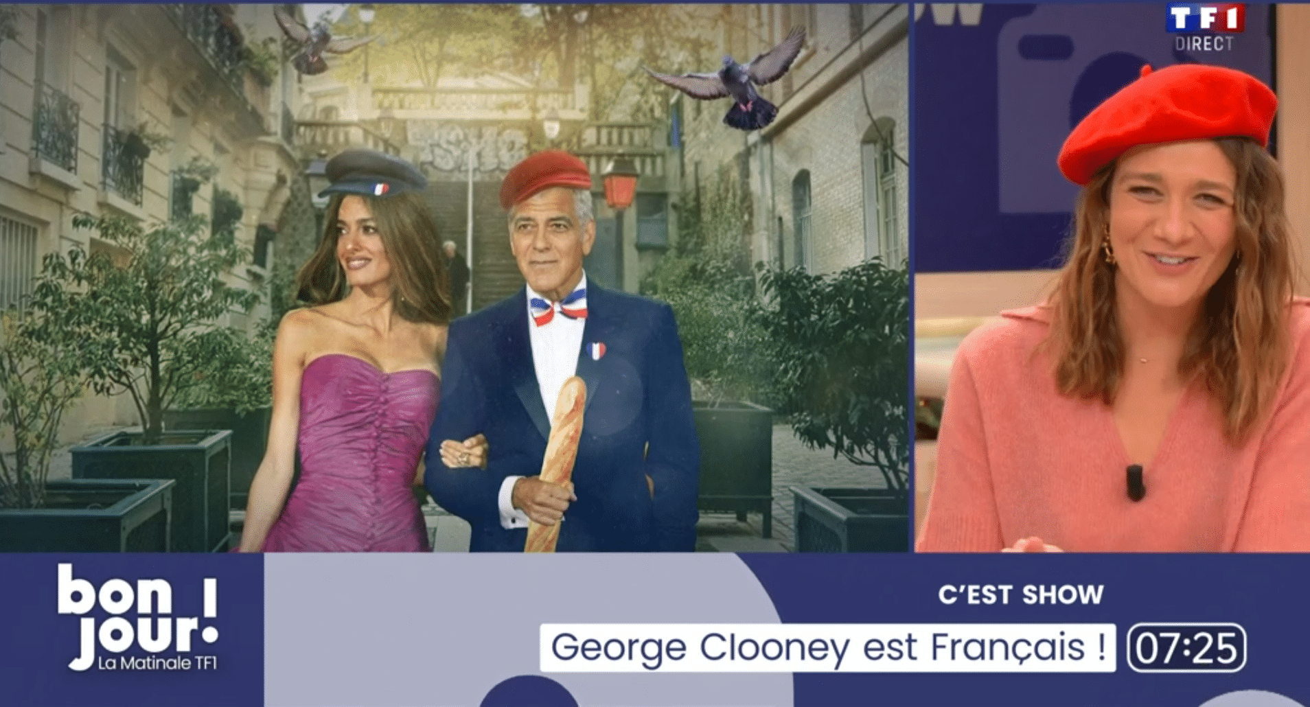 C’est vrai que George Clooney est devenu français ? | VL Média